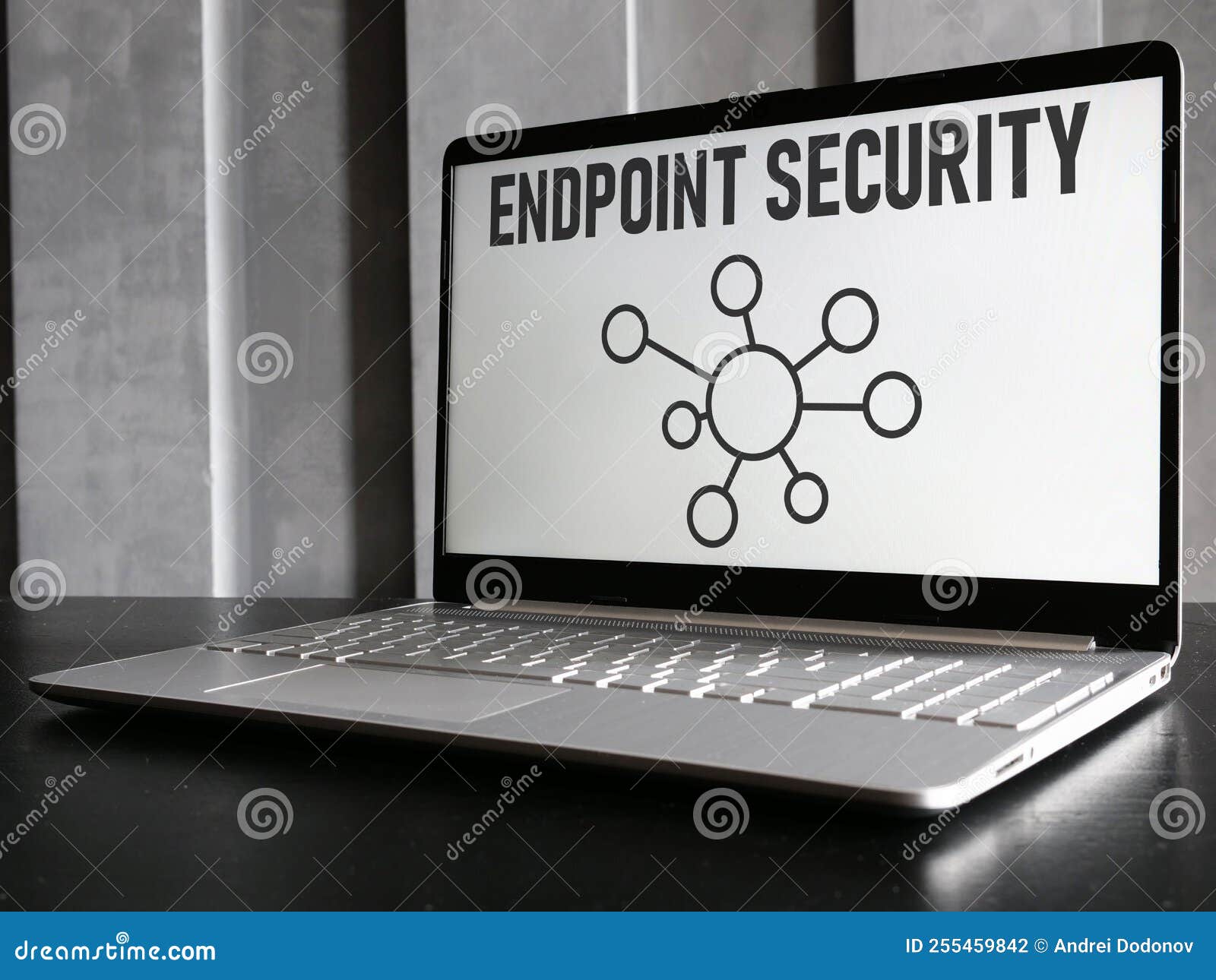 Endpoint Security is Shown Using the Text Stock Photo - Image of ...
