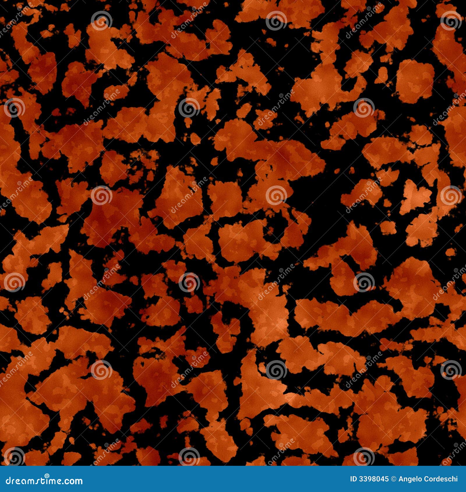 Endroits Oranges De Rouille De Mousse Illustration Stock - Illustration ...