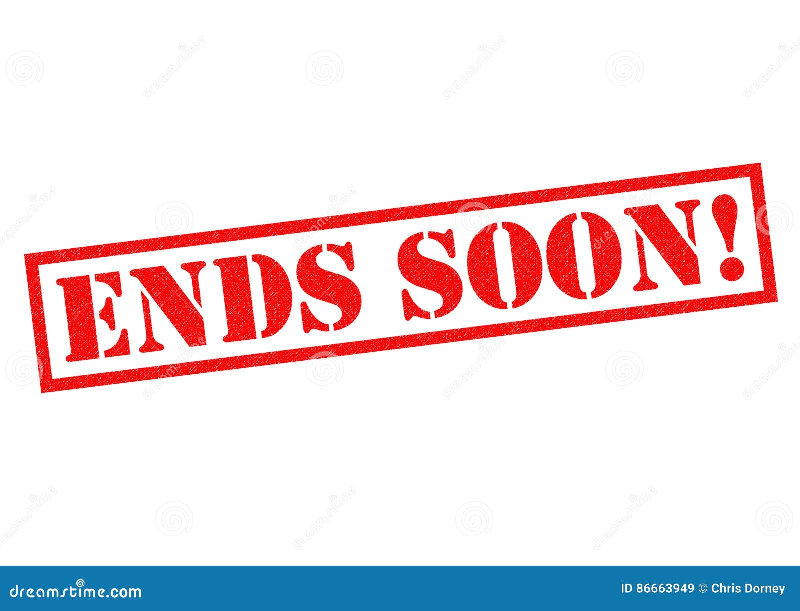 ENDS SOON! Rubber Stamp stock illustration. Illustration of fast - 86663949