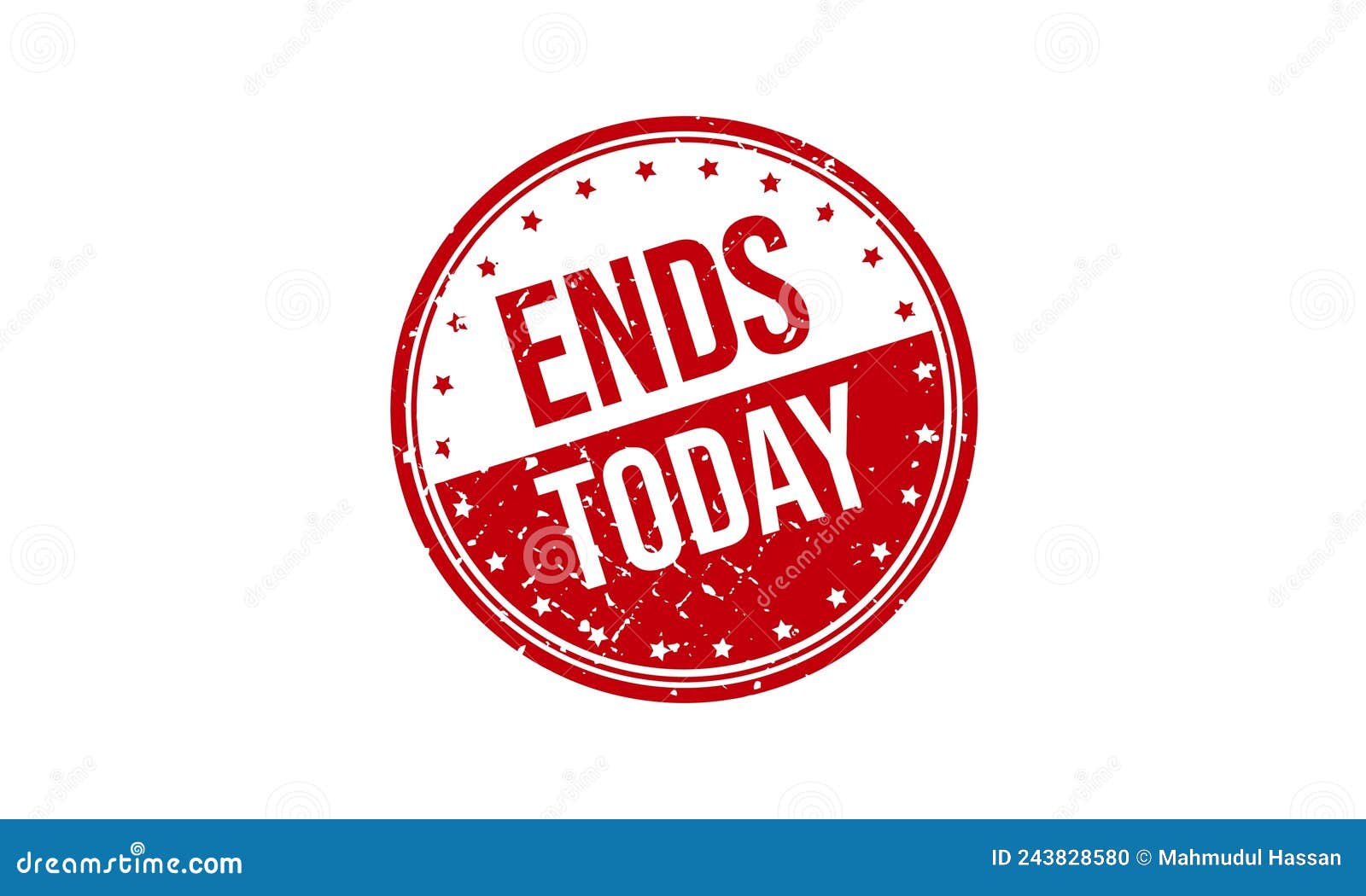 Ends Today Rubber Stamp. Ends Today Rubber Grunge Stamp Seal Vector ...