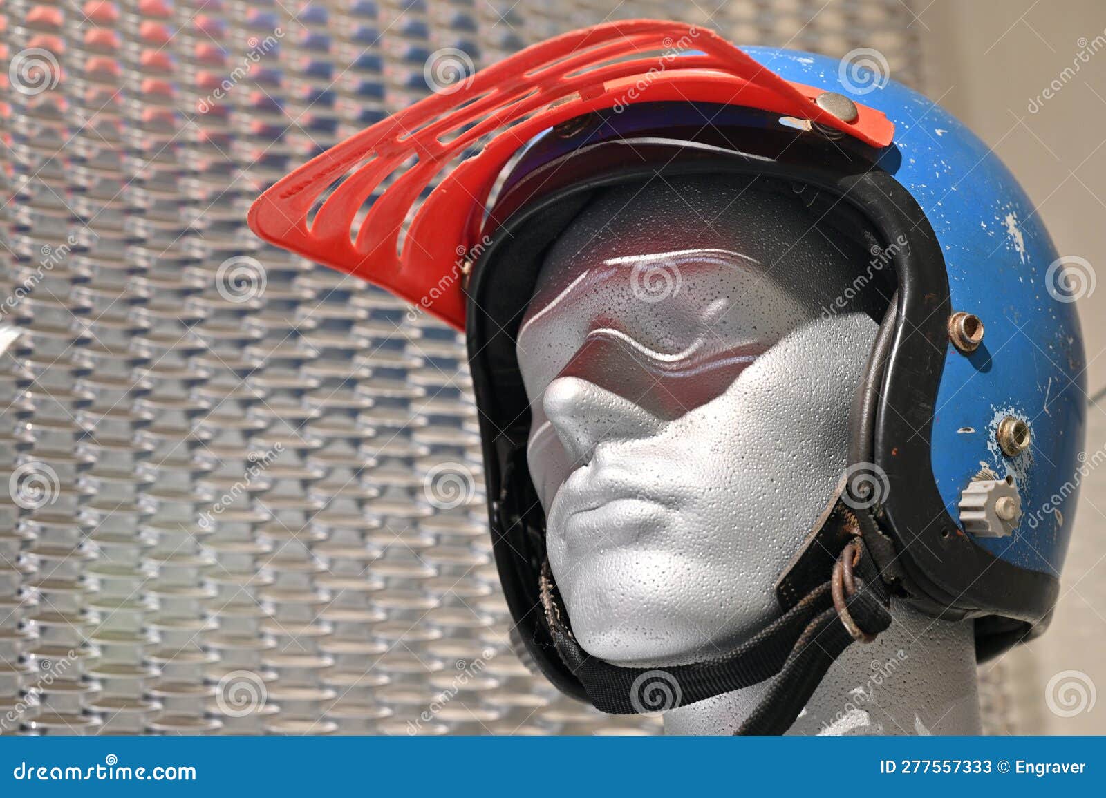Enduro Motorcycle Helmet Retro Objects Stock Image - Image of enduro ...