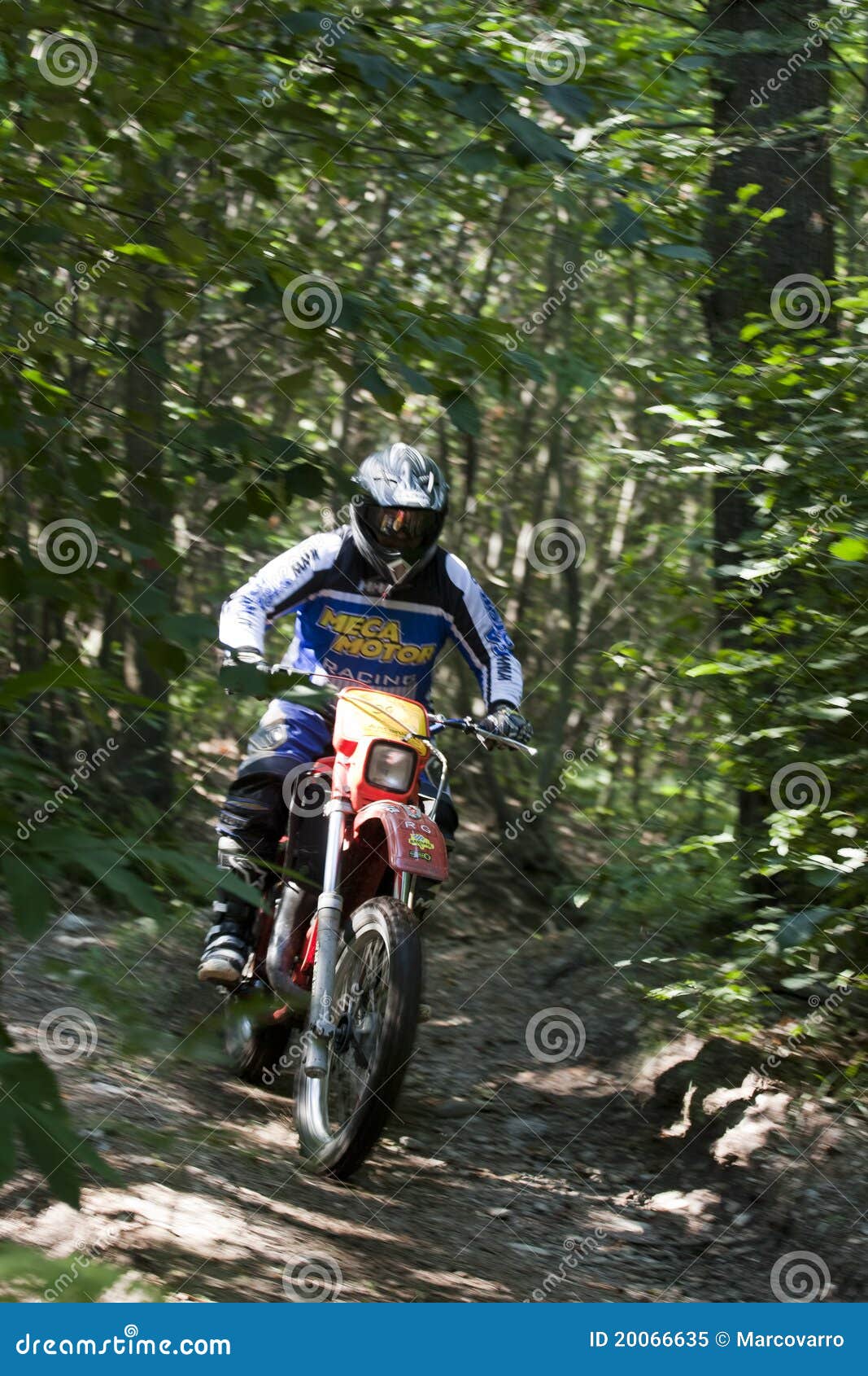 Enduro rider editorial image. Image of motorbike, parade - 20066635