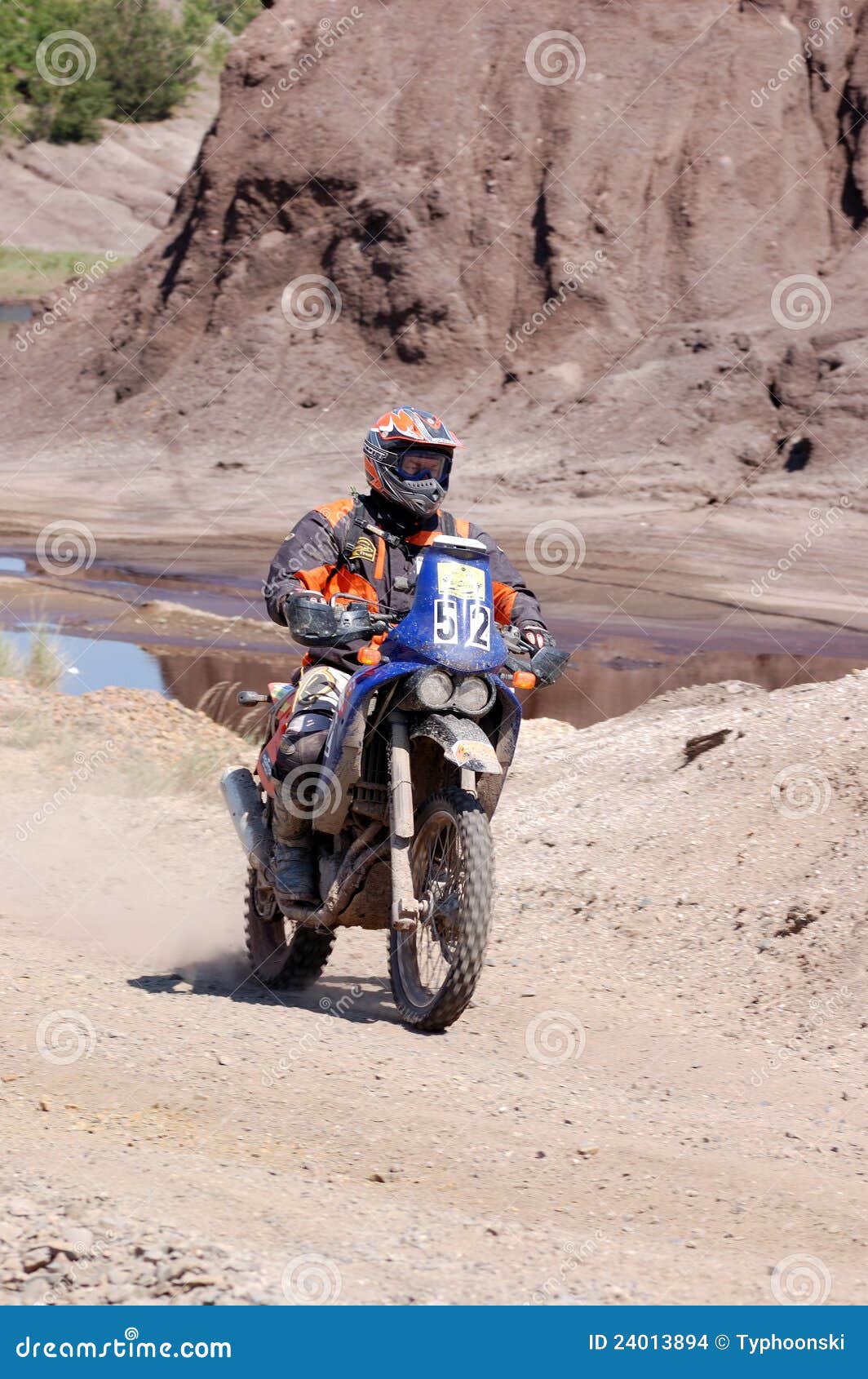 Enduro Rider at Motocross Competition Editorial Stock Image - Image of ...