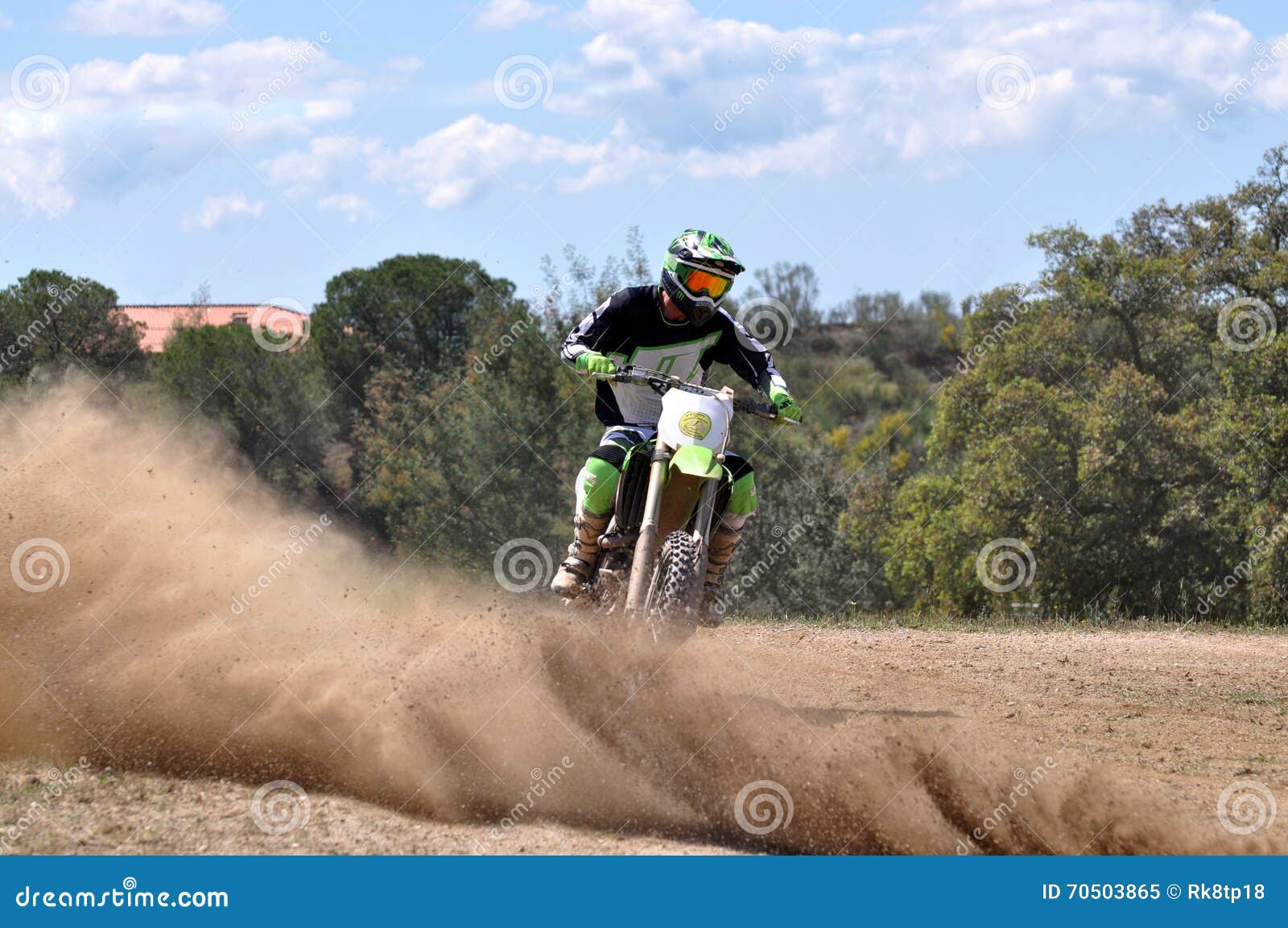Enduro rider stock image. Image of rider, race, enduro - 70503865
