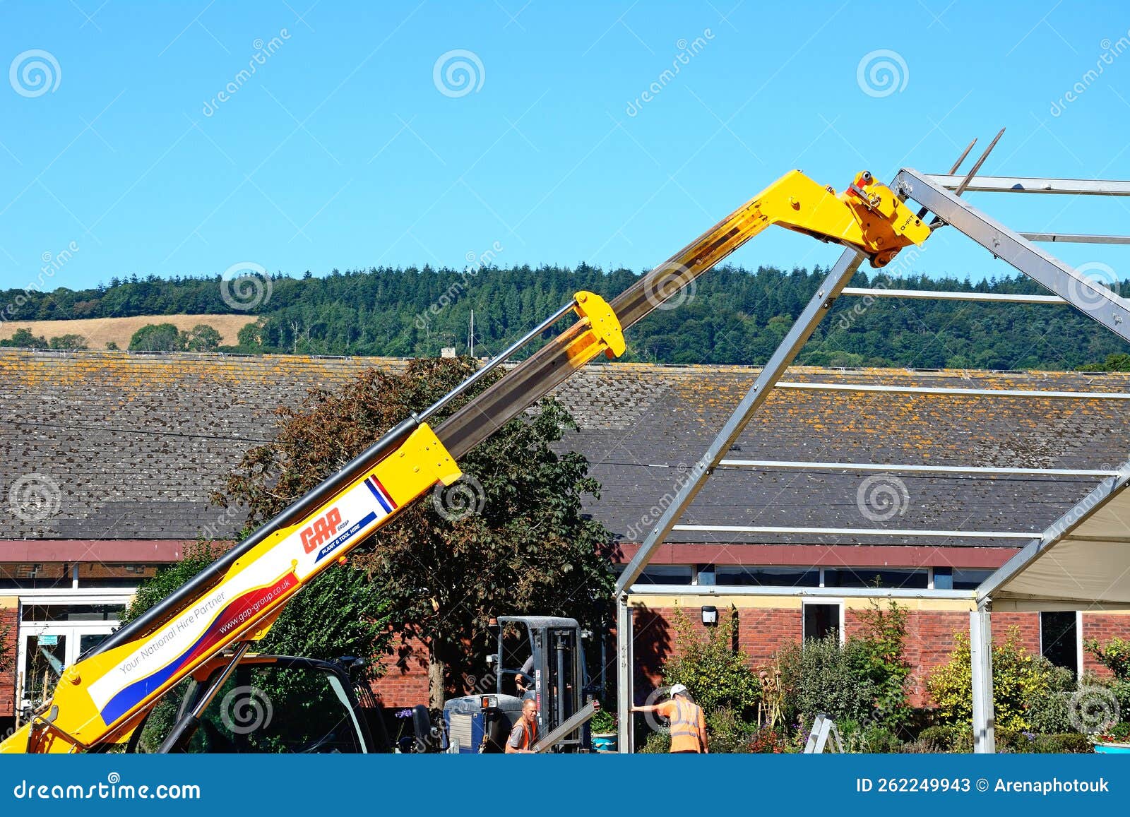 Deconstruction Equipment, Sidmouth. Editorial Stock Photo - Image of ...