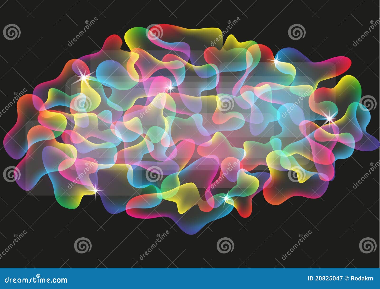 Energetic Abstract Background Stock Vector - Illustration of black ...