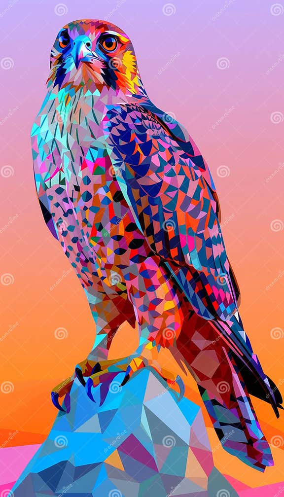 Energetic Bird Captured in a Dynamic Pose, Either Mid Flight or Perched ...