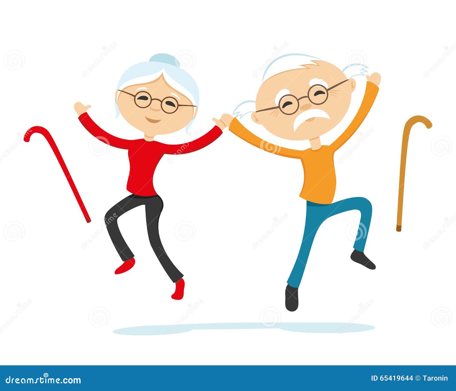 Energetic Person Cartoon