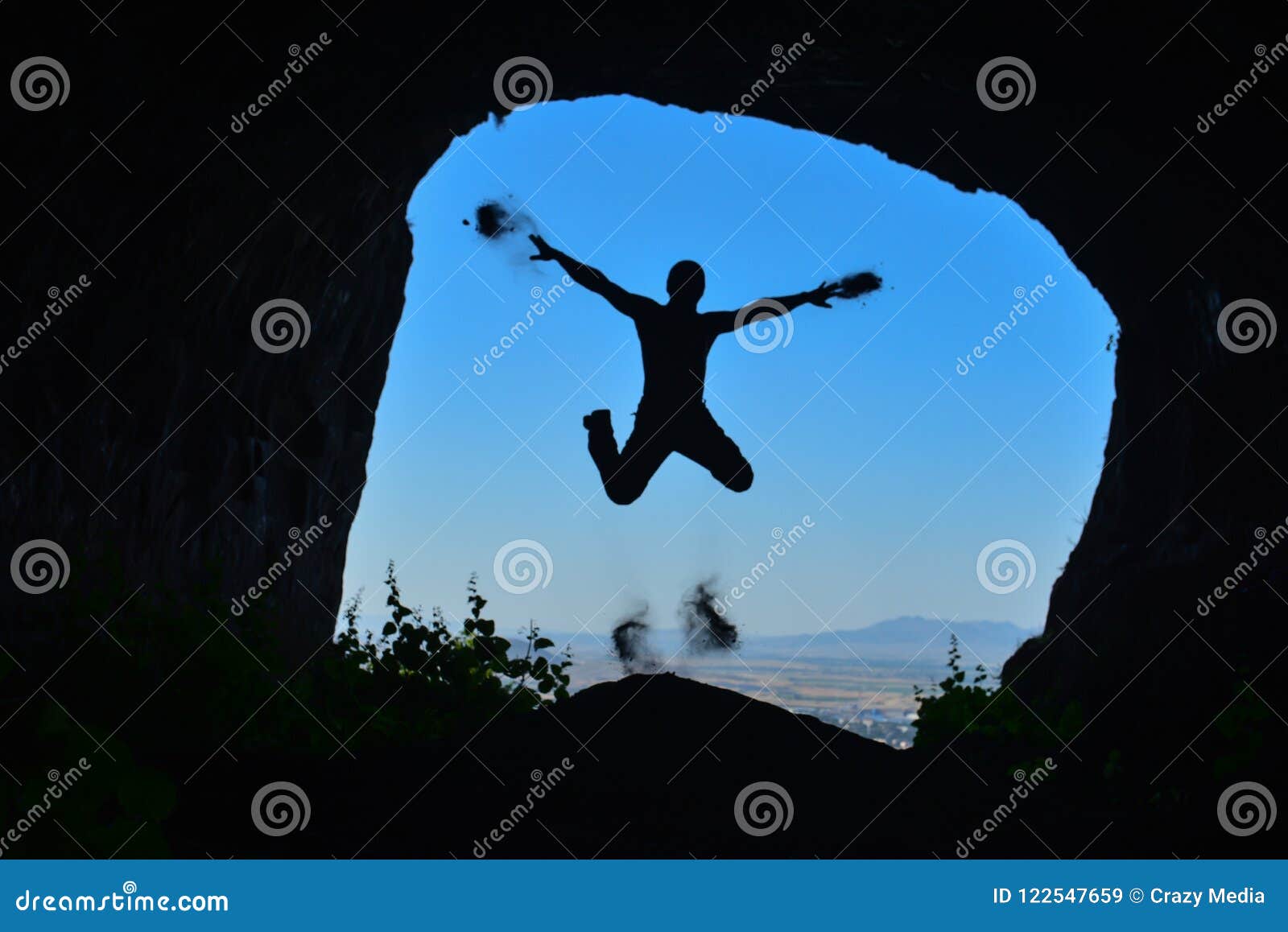 Energetic, Enthusiastic and Dynamic Person Stock Image - Image of jump ...