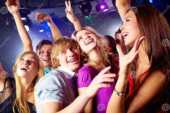 Energetic friends stock photo. Image of females, celebrate - 14377262