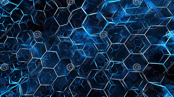 Energetic Pulsating Hexagonal Pattern for Dynamic and Vibrant Design ...