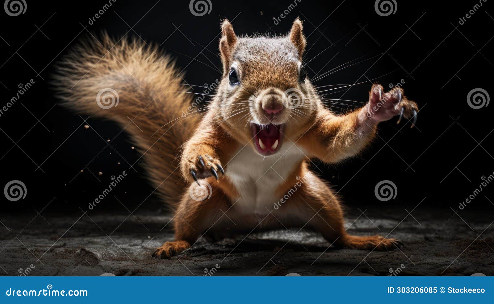 Close Up Of Sabertooth Tiger Smilodon On A White Background. Generative ...