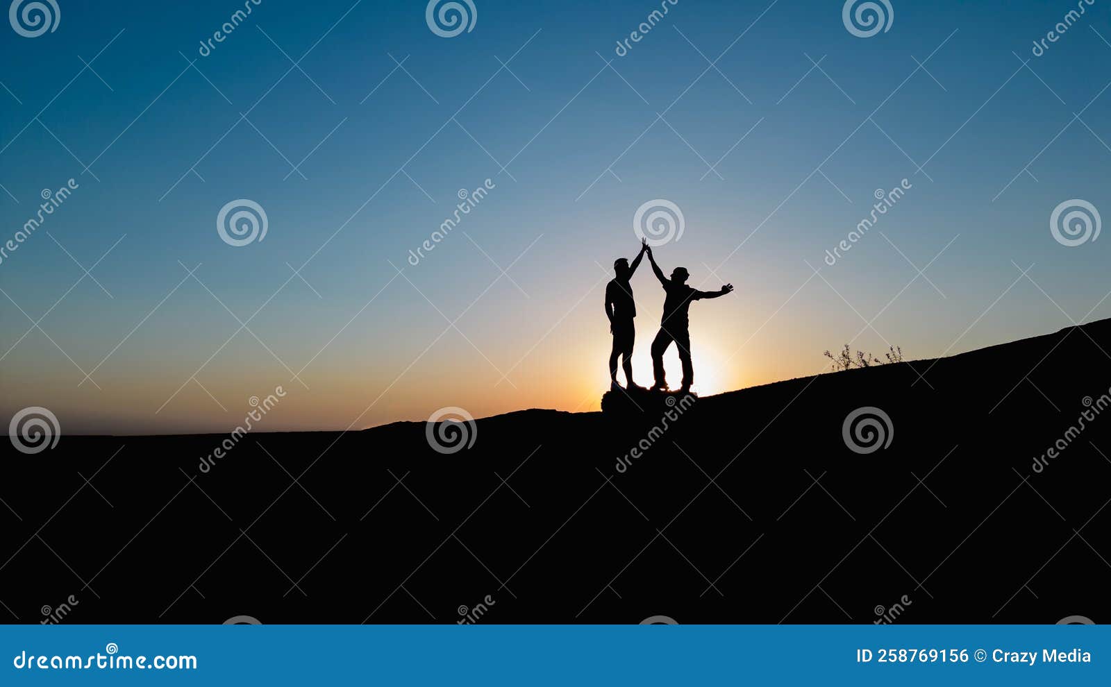 Energetic, Successful and the Pleasure of Achieving Together Stock ...