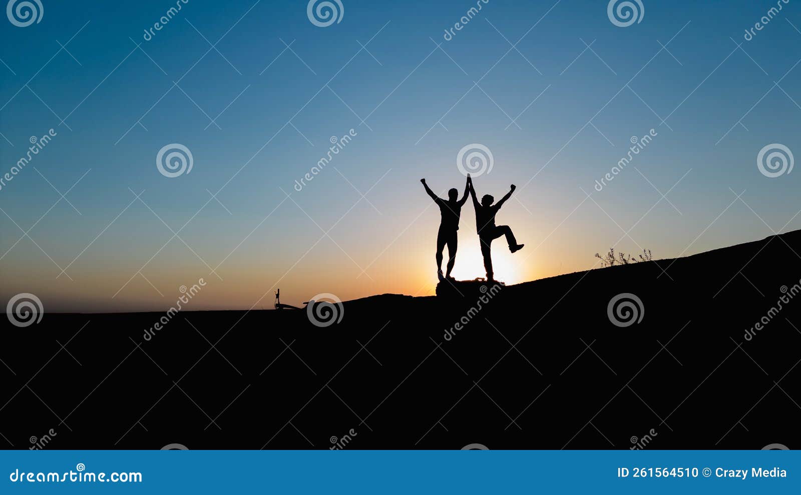 Energetic, Successful and the Pleasure of Achieving Together Stock ...