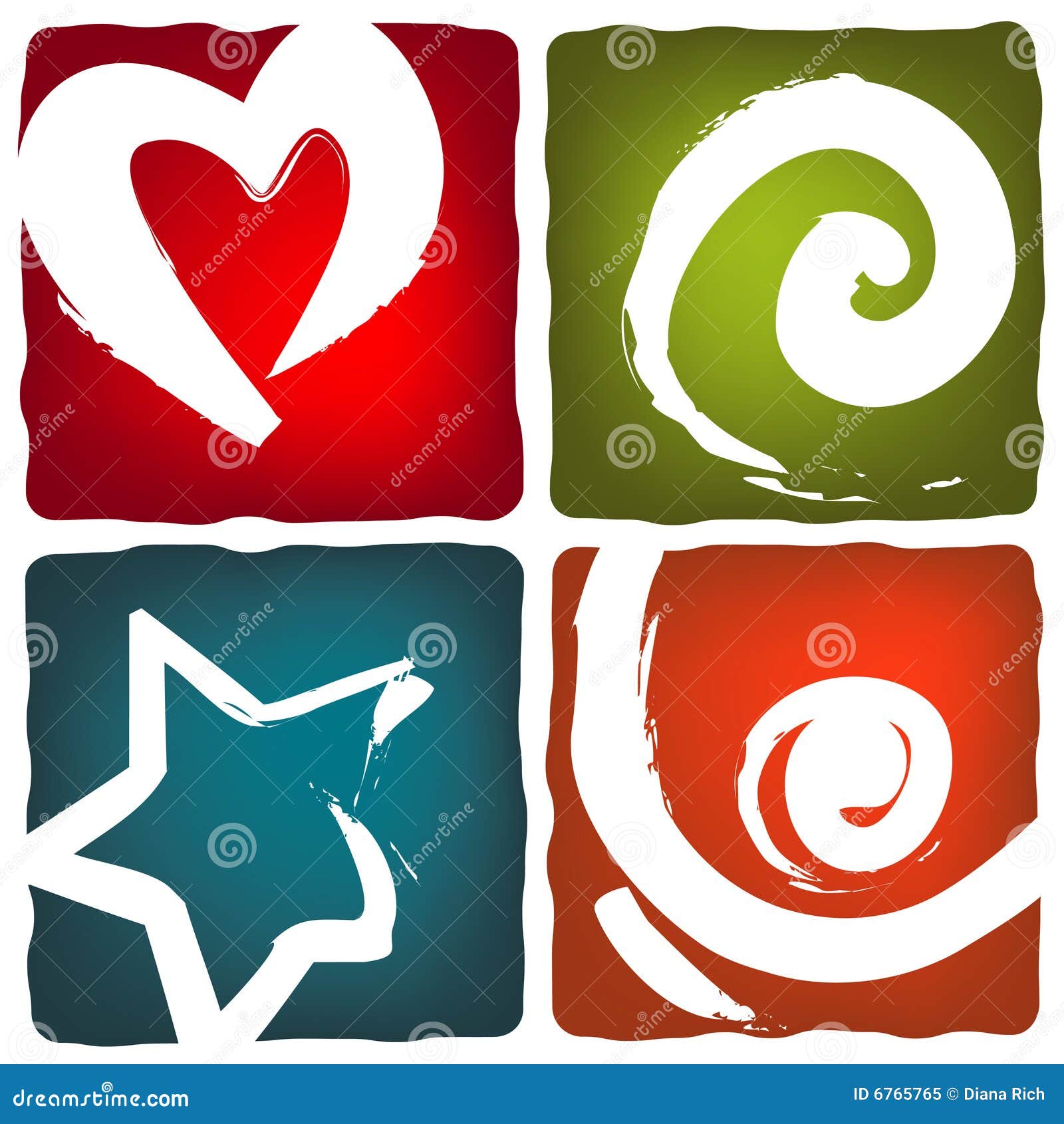 Energetic Symbols stock vector. Illustration of vitality - 6765765