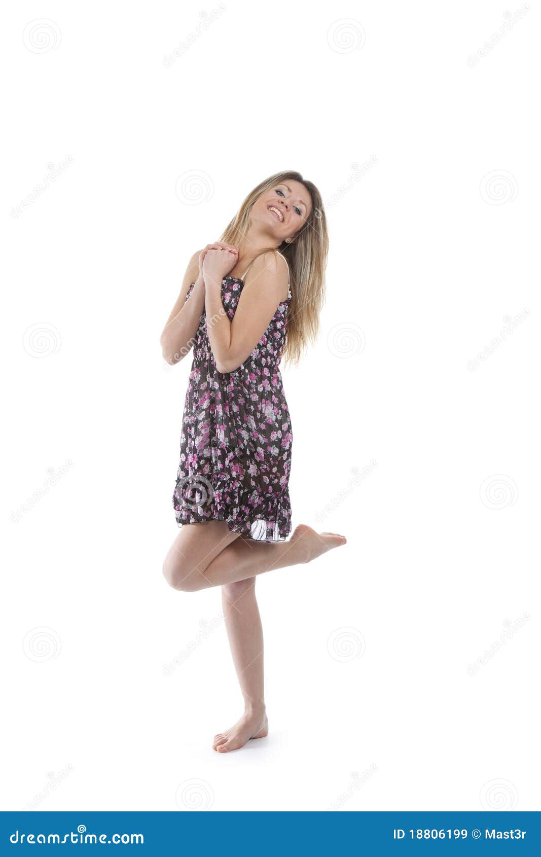 Energetic woman stock image. Image of freedom, joyful - 18806199