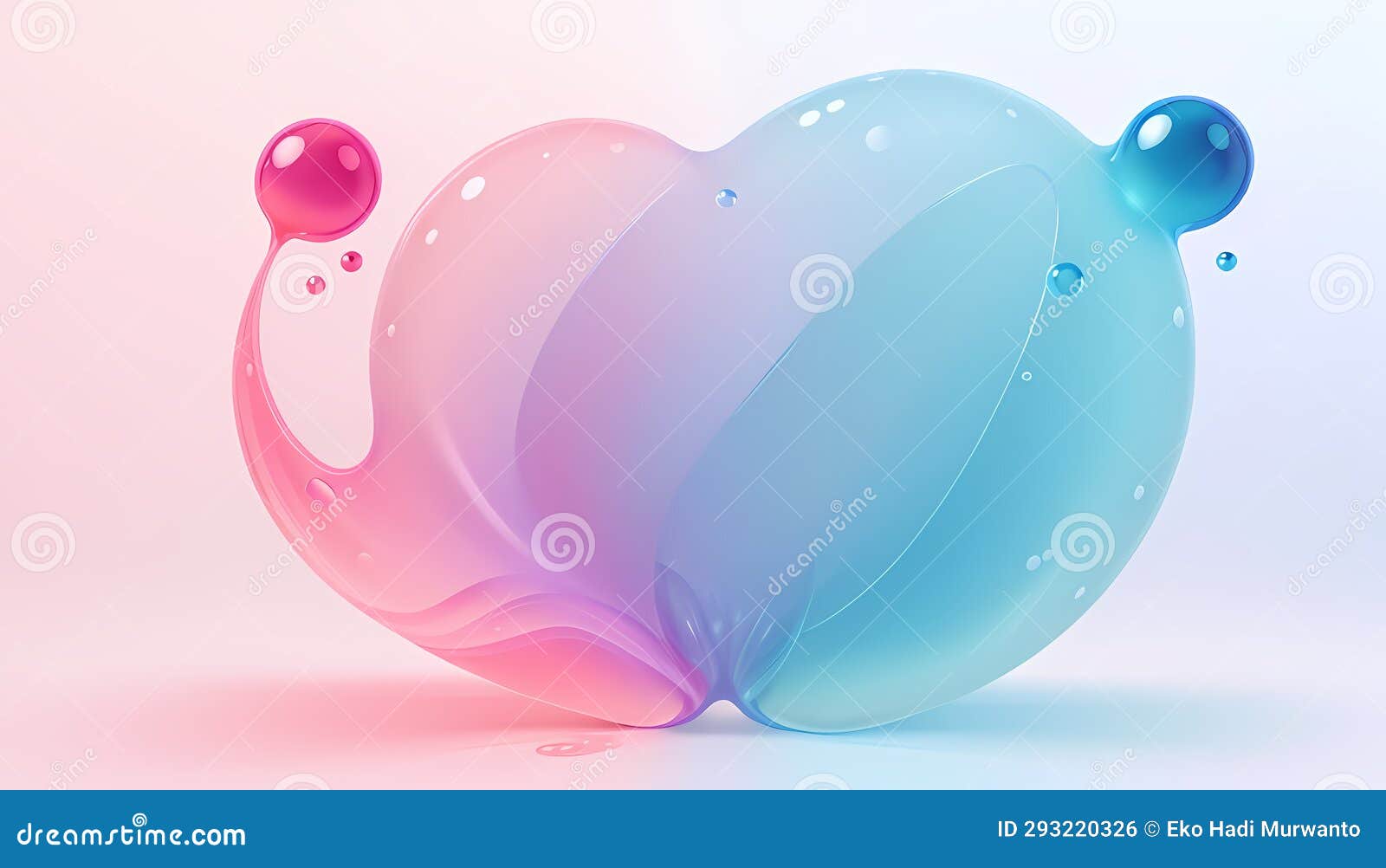 Lively 3D Bubble and Splash Delight for PowerPoint Stock Illustration - Illustration of dynamic ...