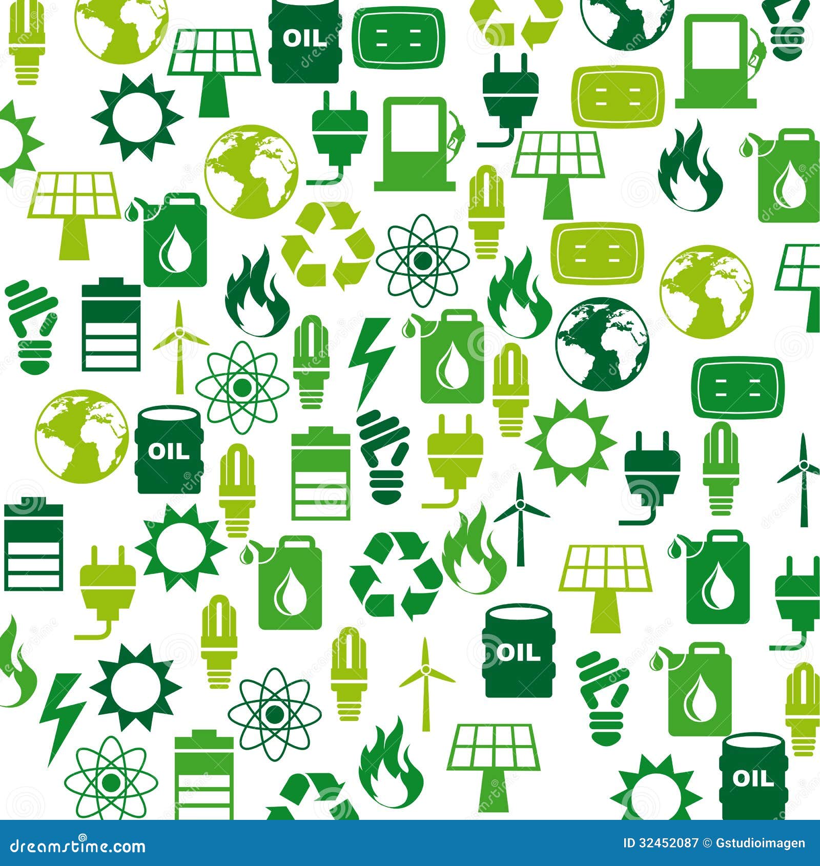 Energy background stock vector. Illustration of ecologic - 32452087