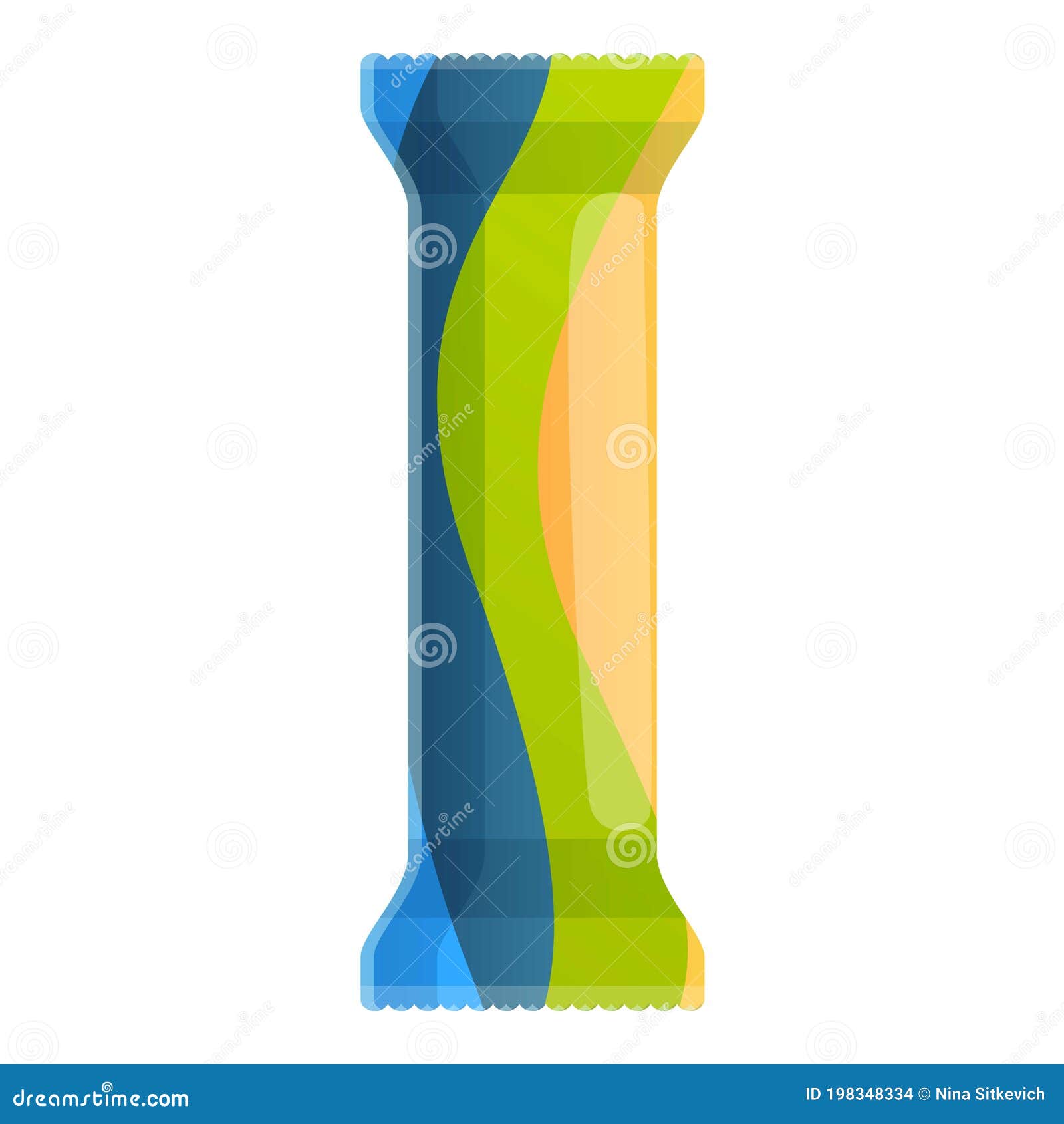 Energy Bar Icon, Cartoon Style Stock Vector - Illustration of element ...