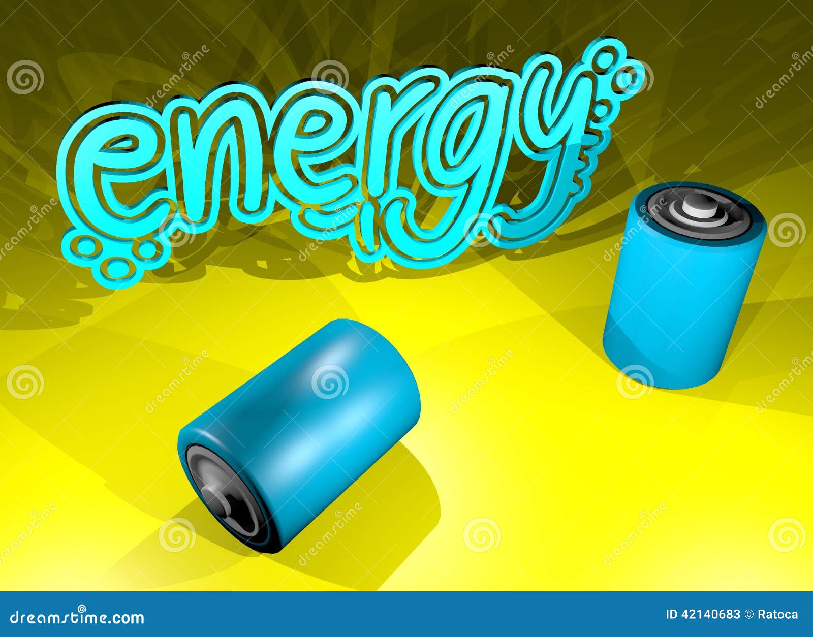 Energy battery stock illustration. Illustration of form - 42140683