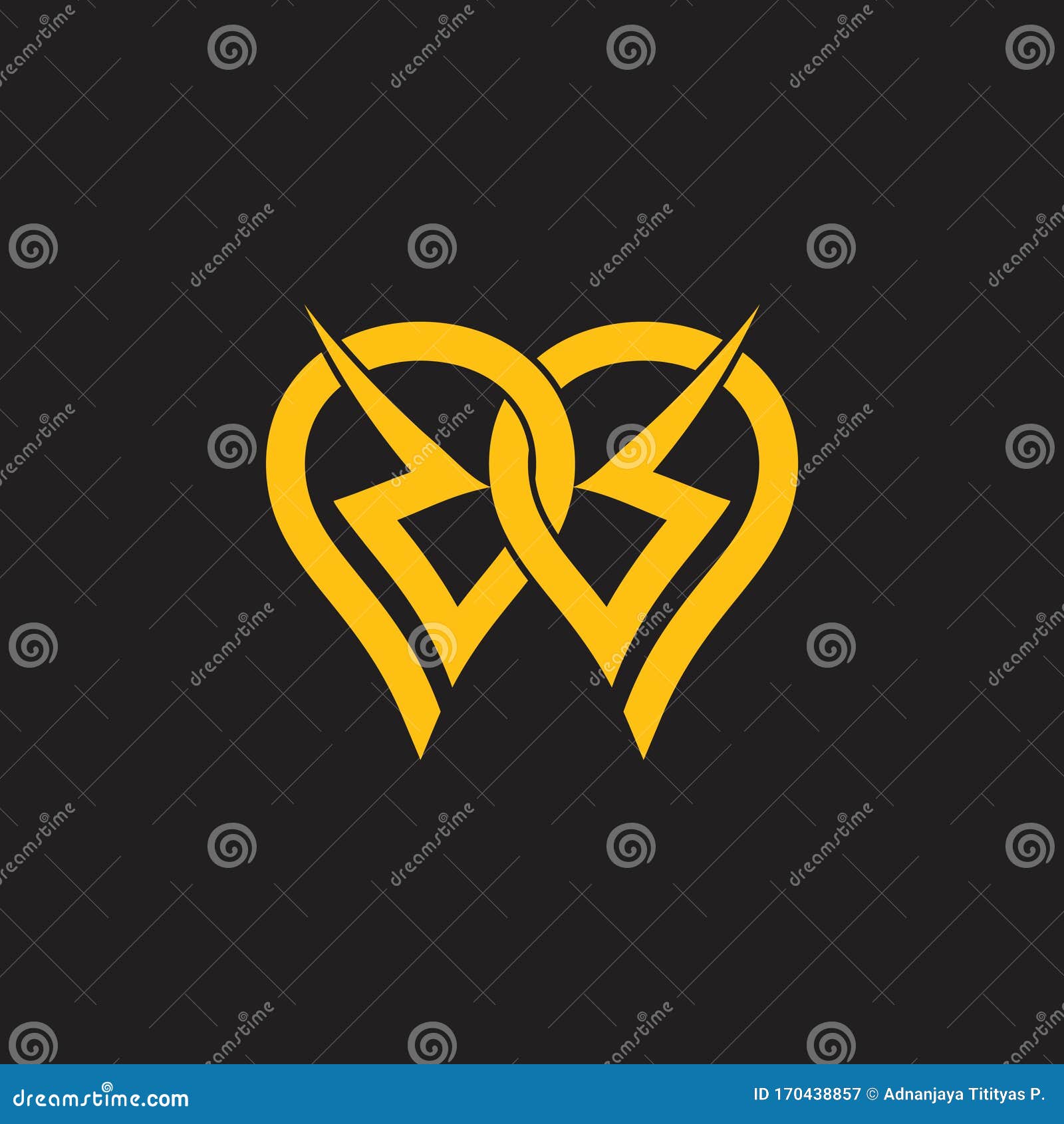 Energy Bolt Linked Design Logo Vector Stock Vector - Illustration of ...