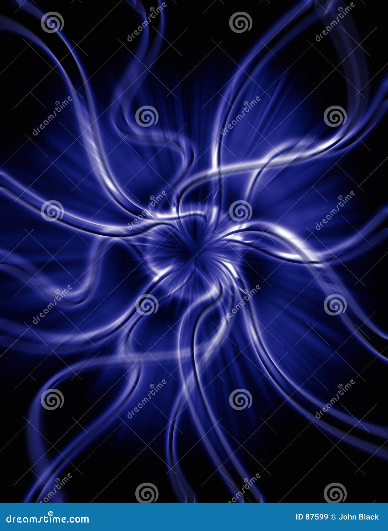Energy Burst stock illustration. Illustration of power, blue - 87599