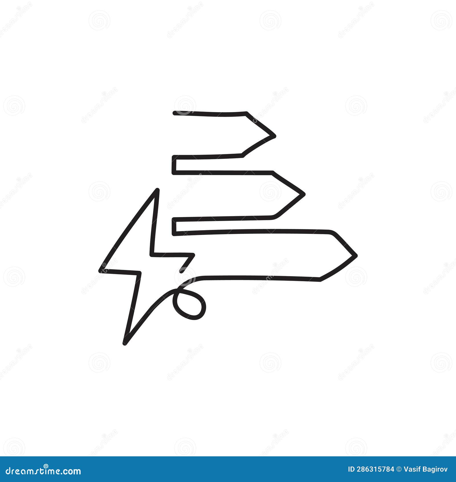 Energy Class Icon One Line. Simple One Line Vector Icon Stock ...