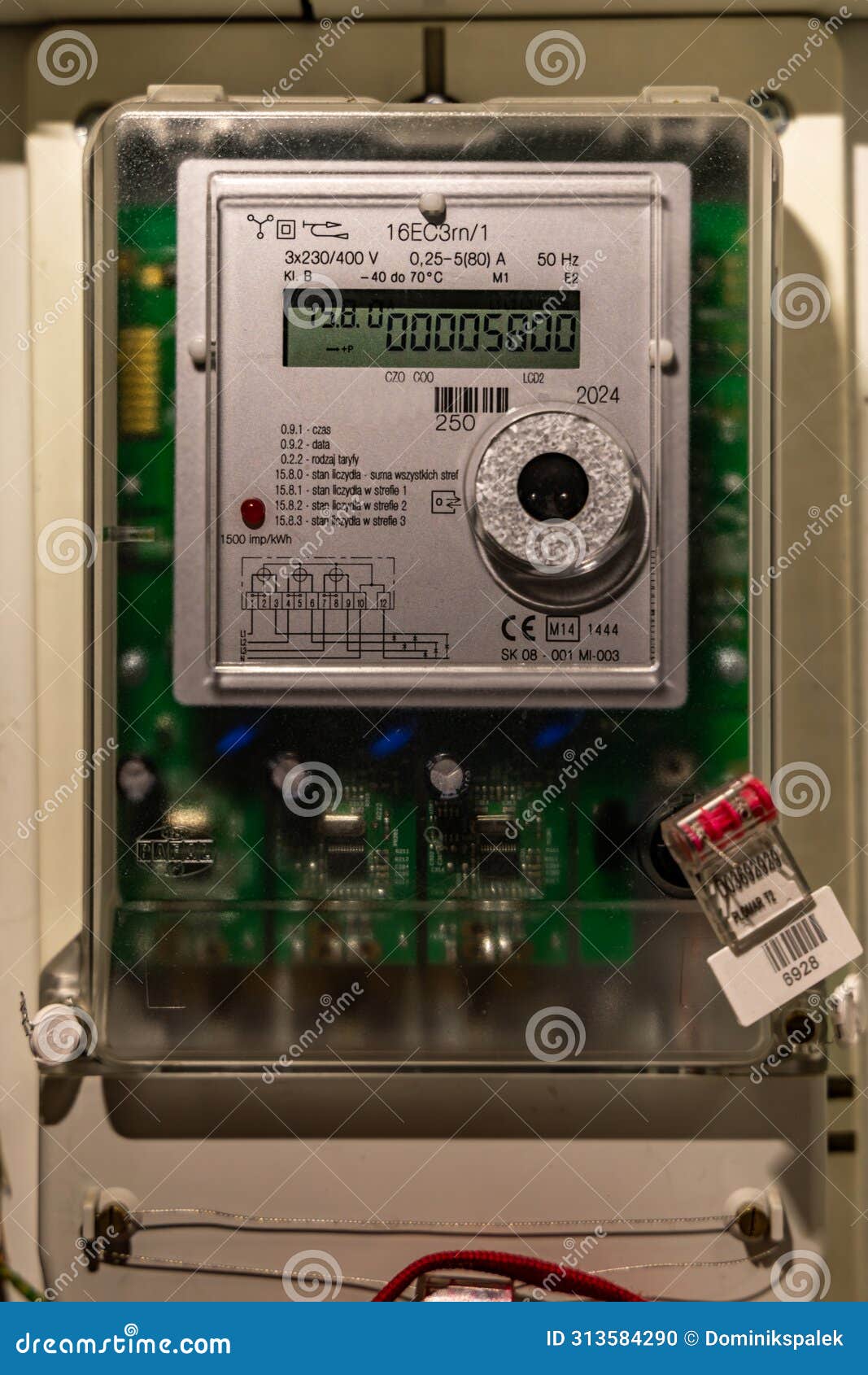 Electricity Meter,increase in Electricity Prices Stock Photo - Image of ...