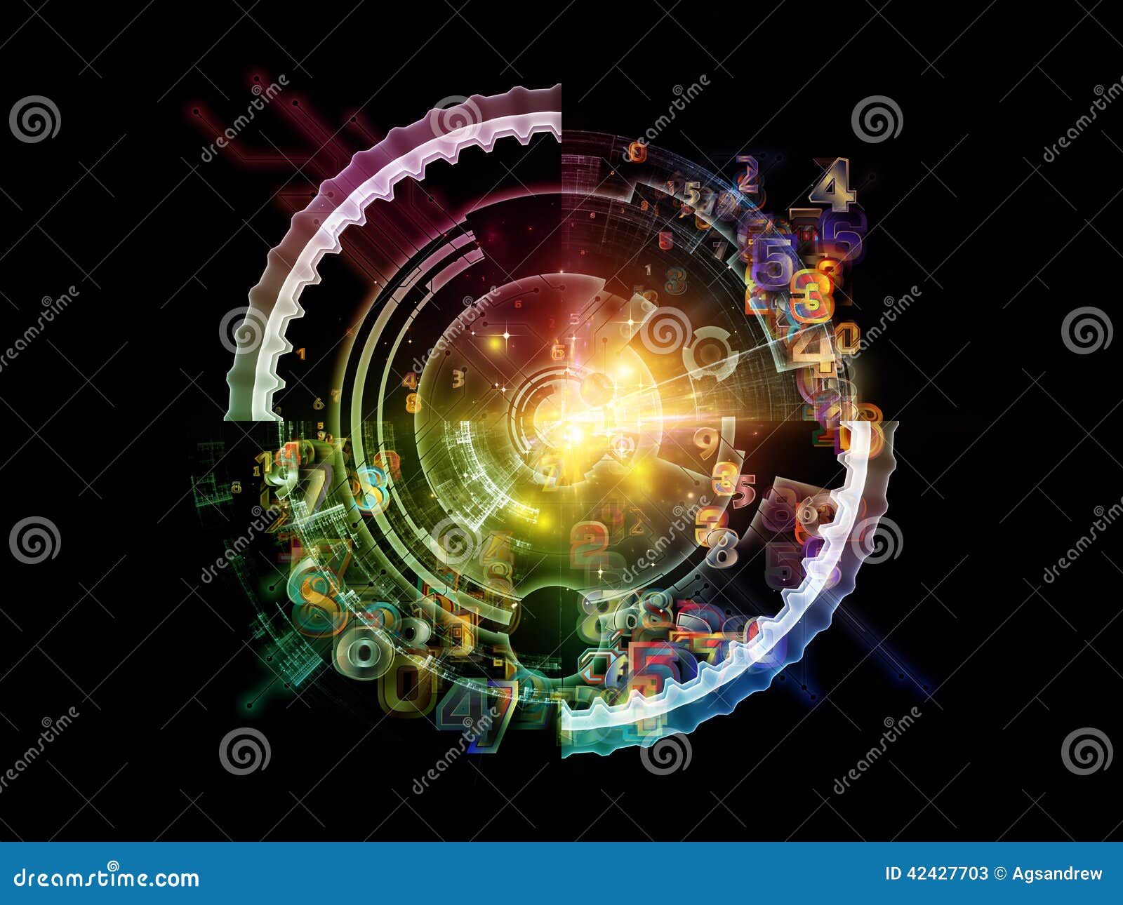Energy of Design Element stock illustration. Illustration of element ...