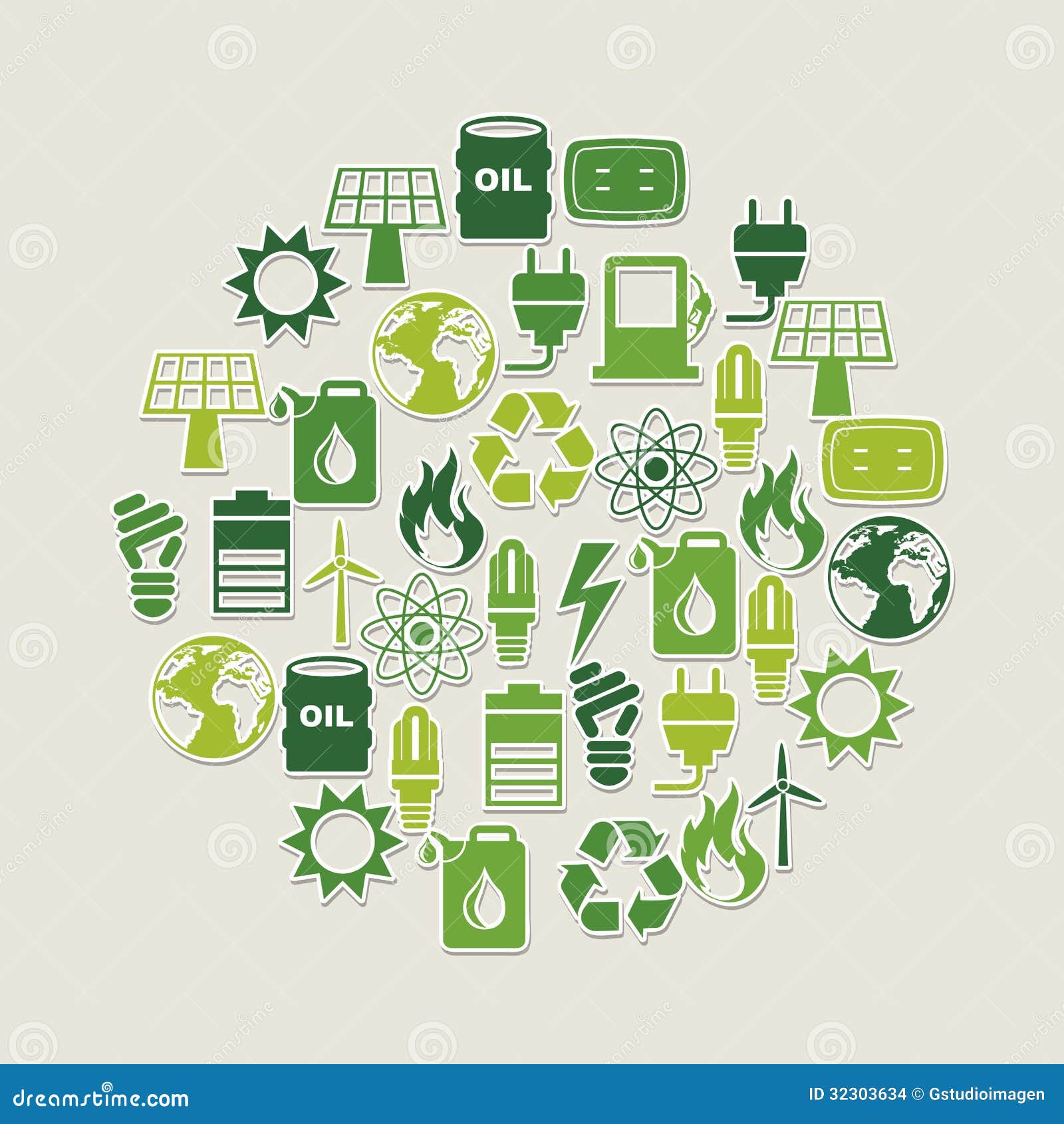 Energy design stock vector. Illustration of graphic, concept - 32303634