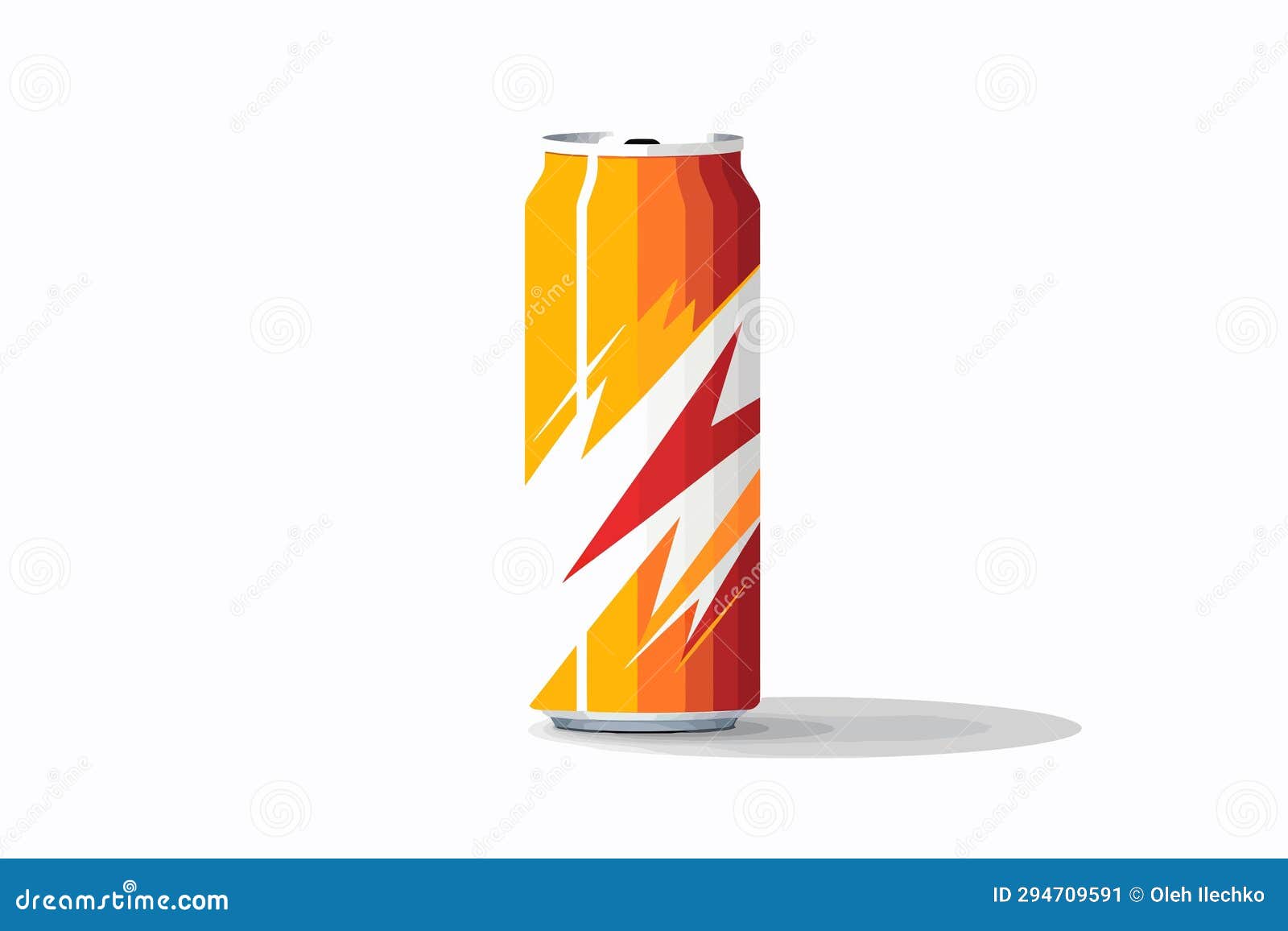 Energy Drink Vector Flat Minimalistic Isolated Vector Style ...