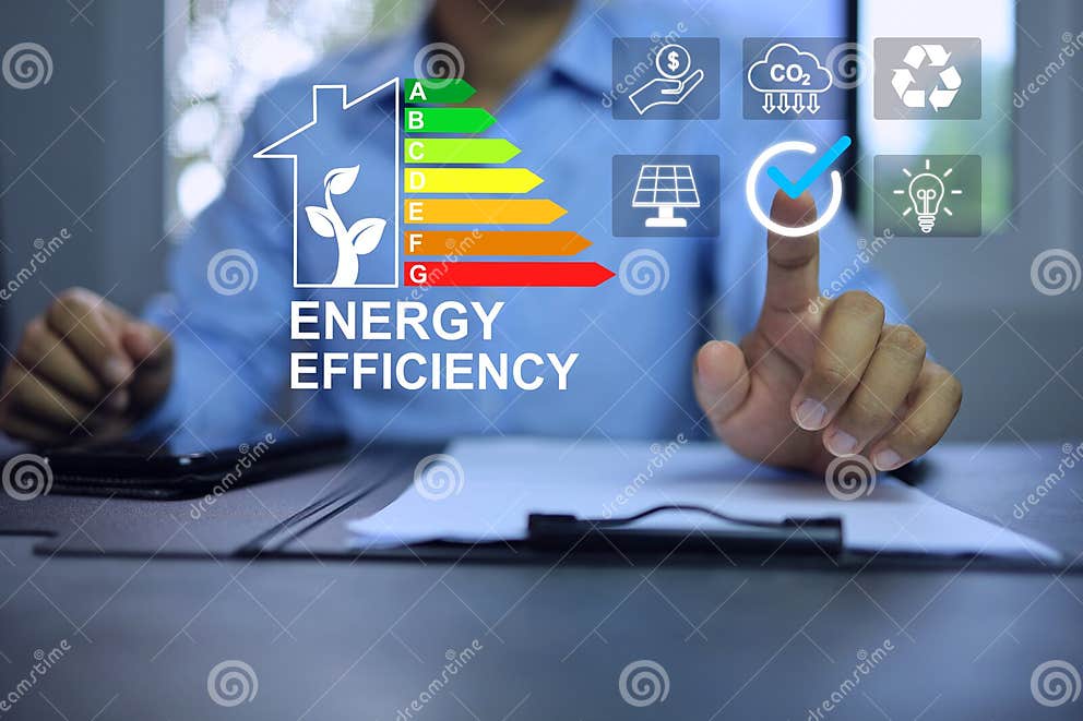 Energy Efficiency Certification Stock Photo - Image of building ...