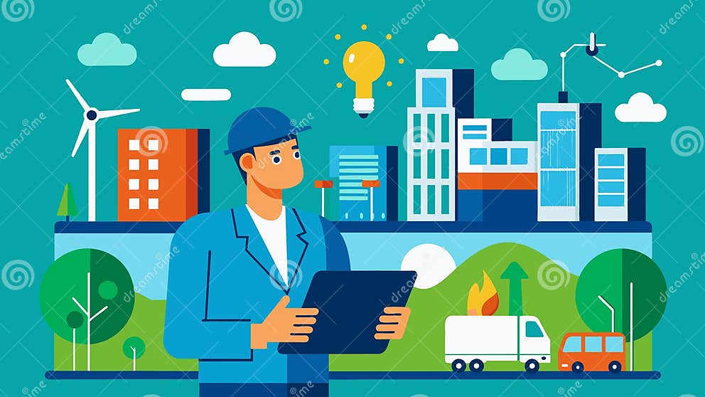 An Energy Efficiency Engineer Analyzing the Energy Consumption of a ...