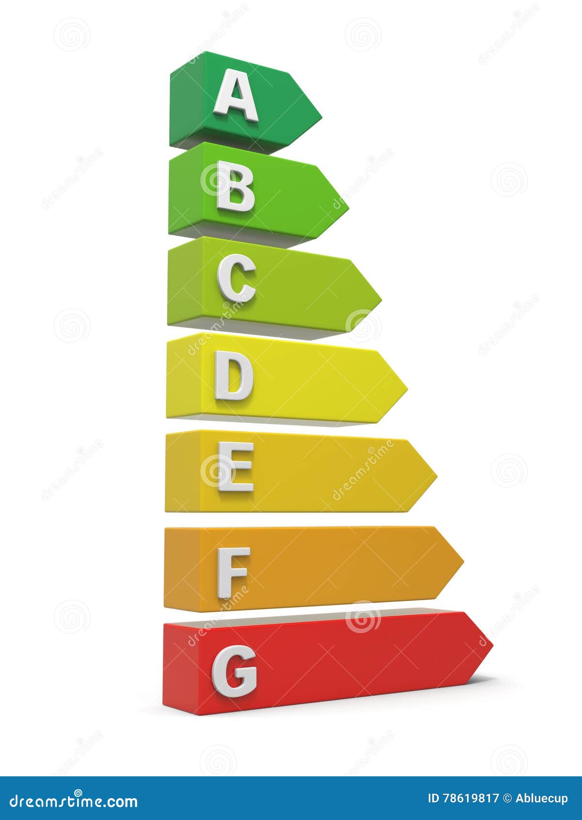 Energy efficiency graph stock illustration. Illustration of energy ...