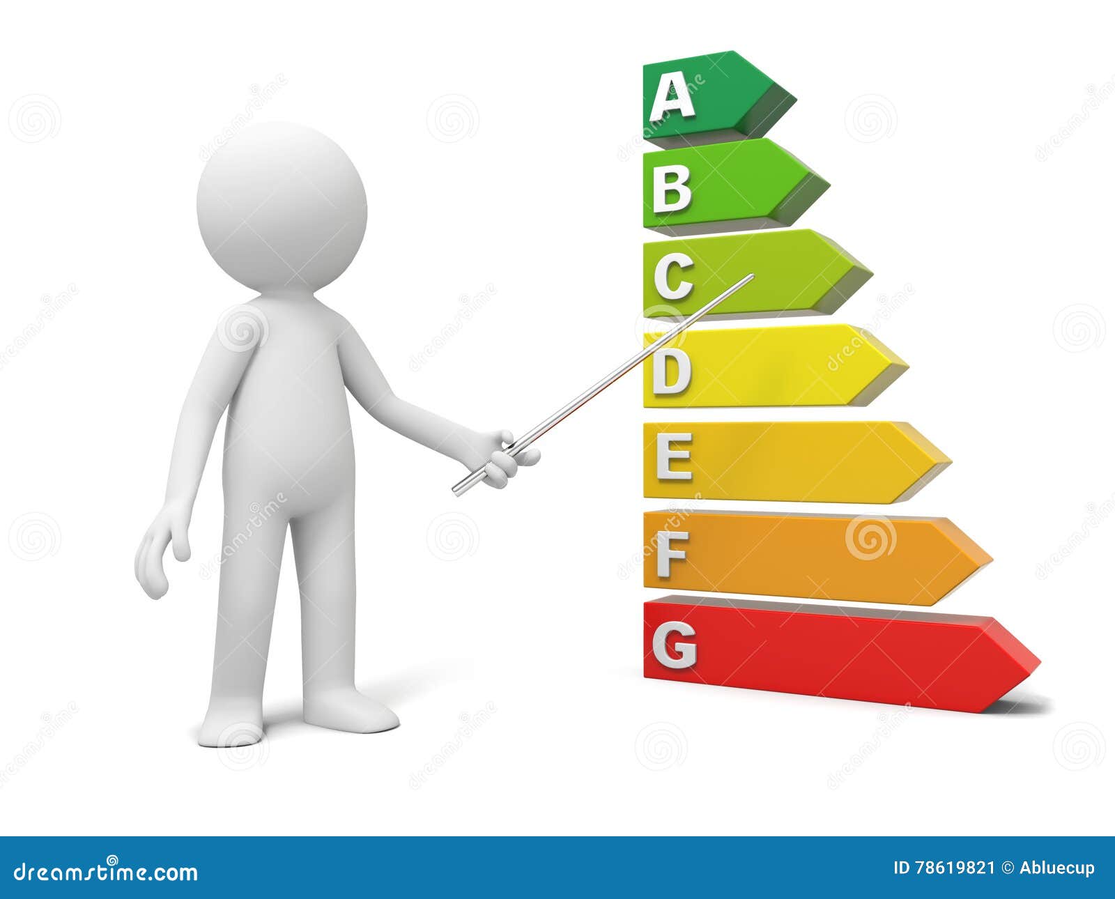 Energy efficiency graph stock illustration. Illustration of electricity ...