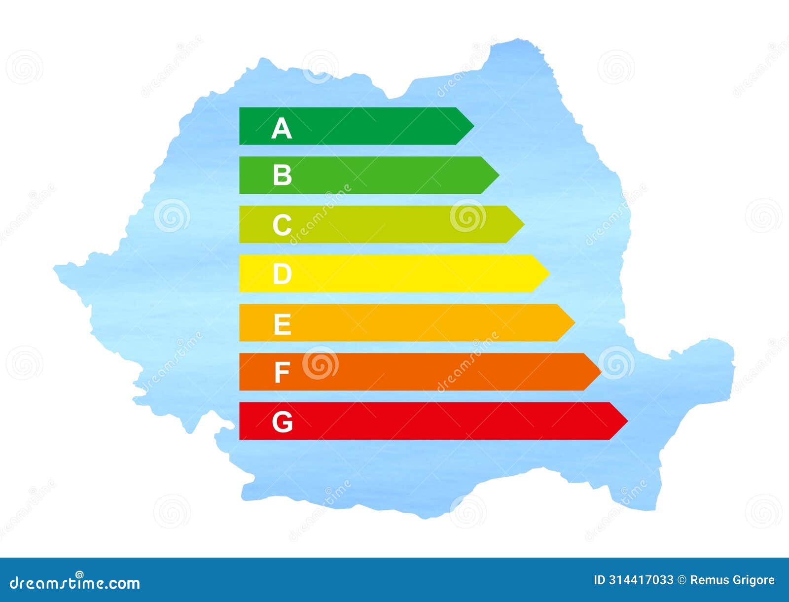 Energy Efficiency Labels Romanian Map - Cdr Format Stock Vector ... Energy Efficiency Labels Romanian Map - Cdr Format Stock Vector ...