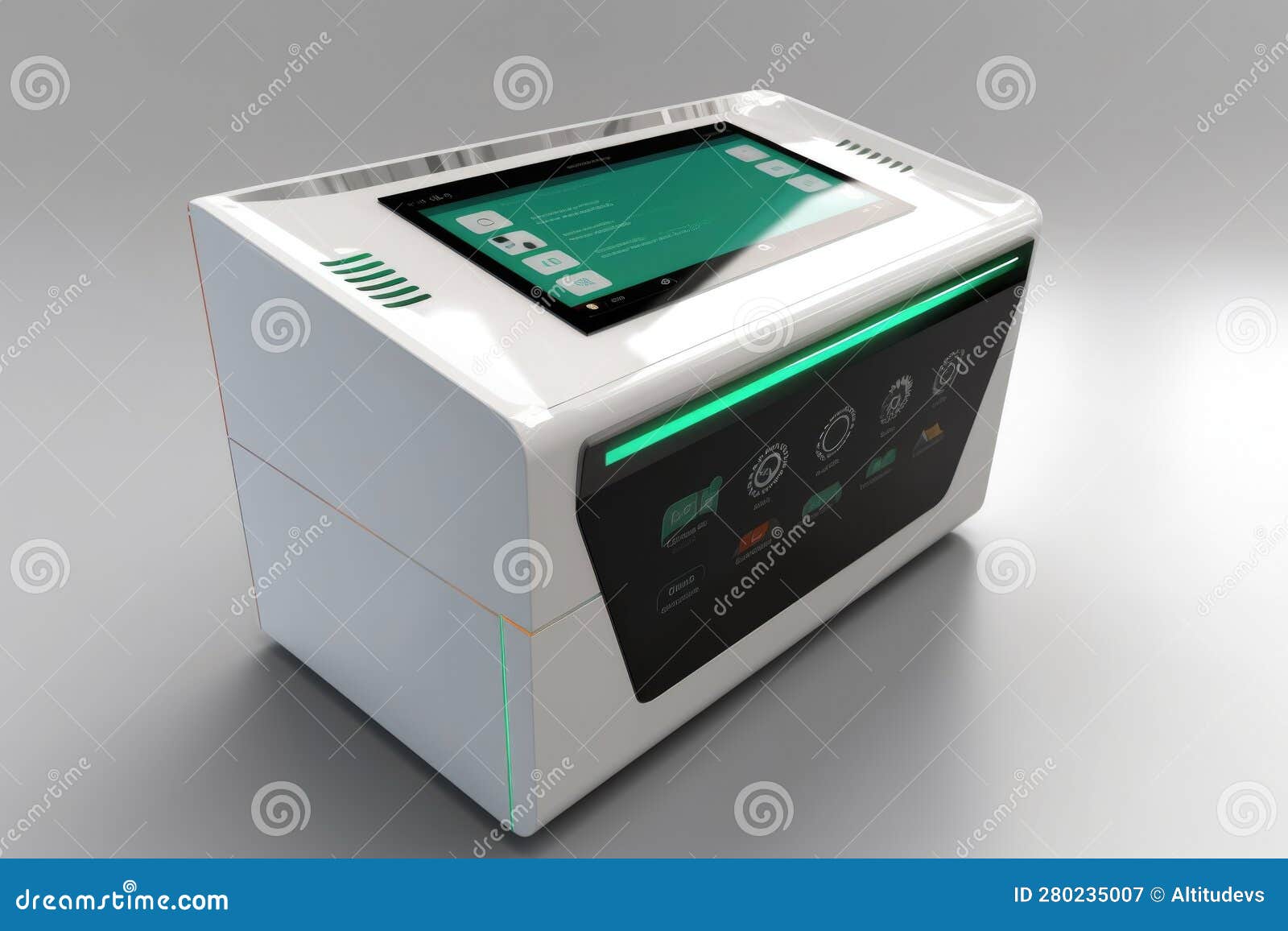 Energy-efficient Appliance with Touchscreen Interface, Giving Users an ...