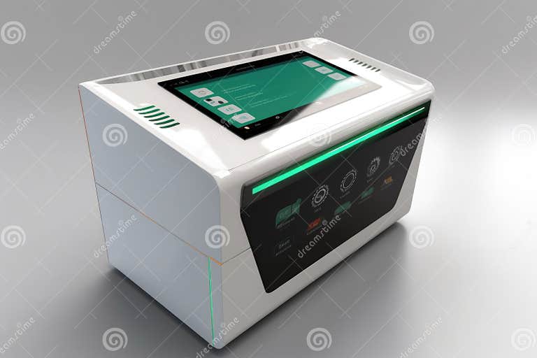 Energy-efficient Appliance with Touchscreen Interface, Giving Users an ...