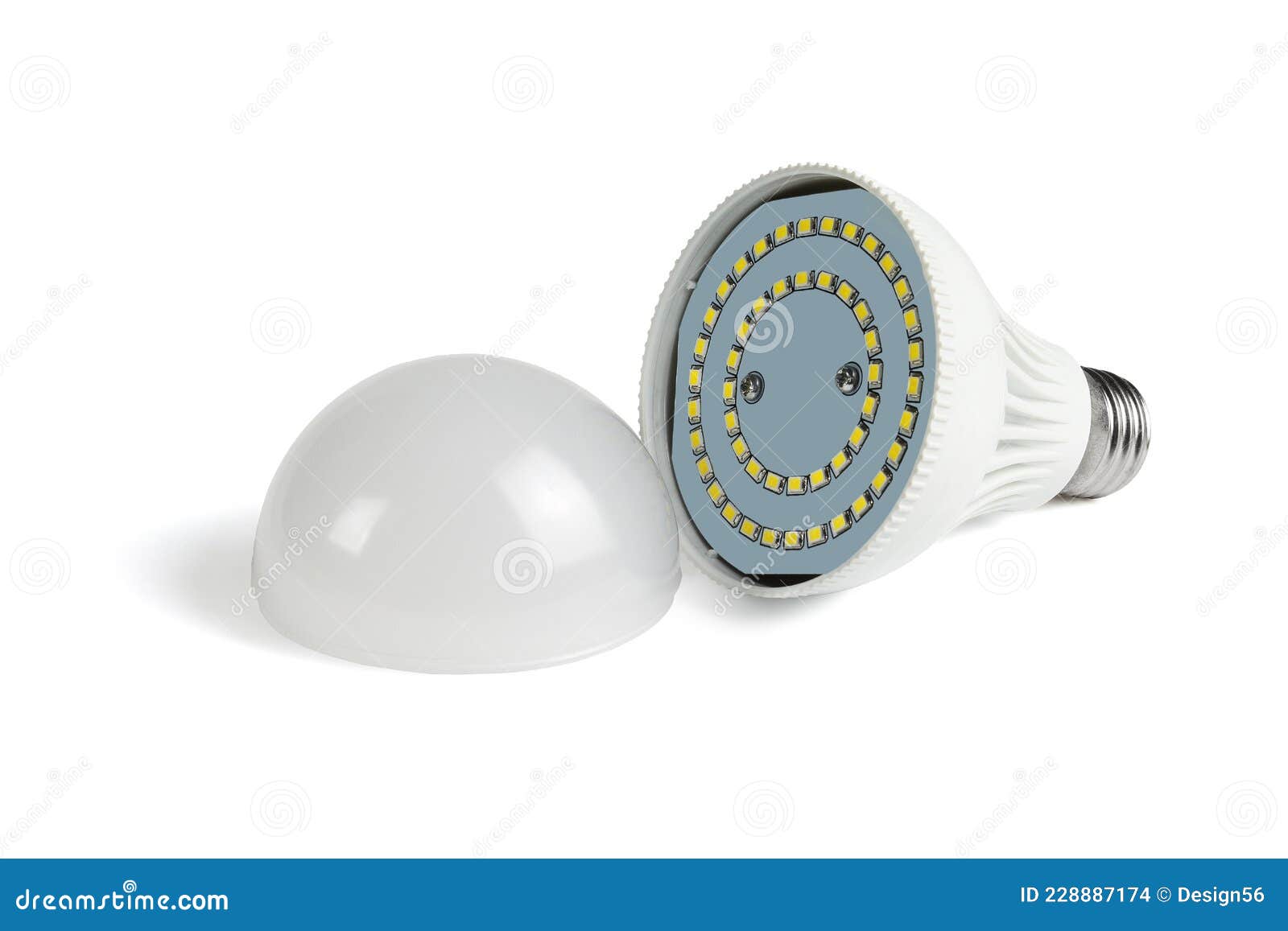 Energy Efficient LED Light Bulb Stock Photo - Image of bulb, close ...