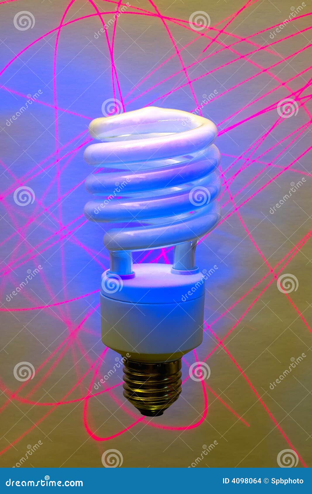 Energy Efficient Light Bulb Stock Photo - Image of environmental ...