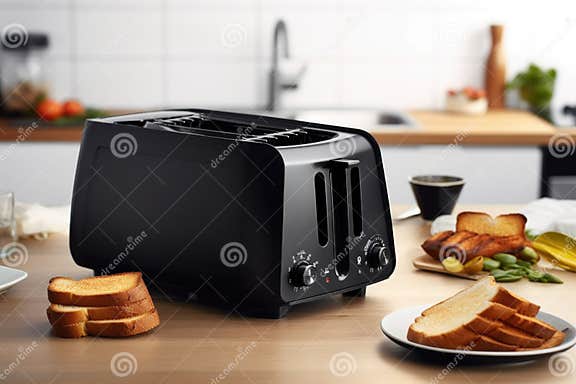 Energy-efficient Toaster with Multiple Settings and Indicators for ...