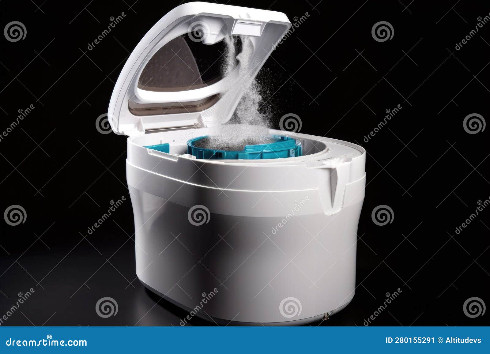 Energy-efficient Washing Machine, with Its Drum Spinning and Water in ...