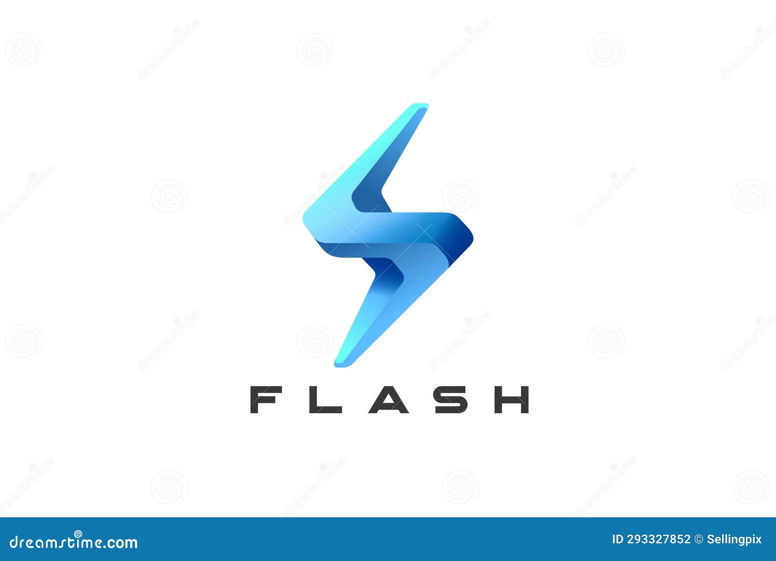 Energy Flash Lightning Bolt Logo Innovative Design Vector Template ...