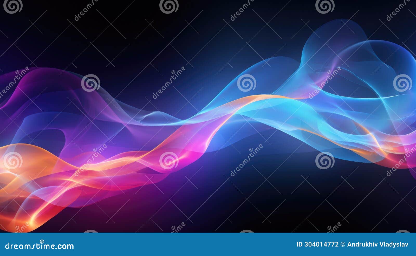 Energy Flow Background, Abstract Illustration Stock Illustration ...