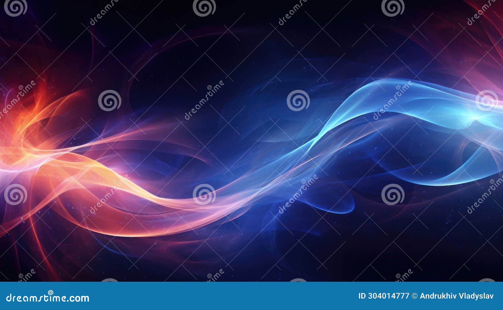 Energy Flow Background, Abstract Illustration Stock Illustration ...