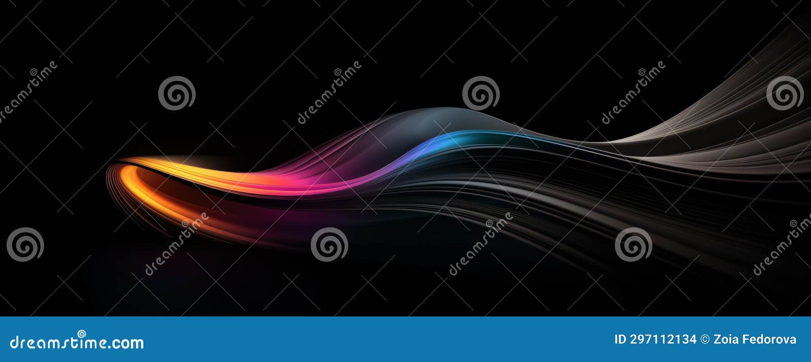 Energy Flow Vector Illustration | CartoonDealer.com #20786376