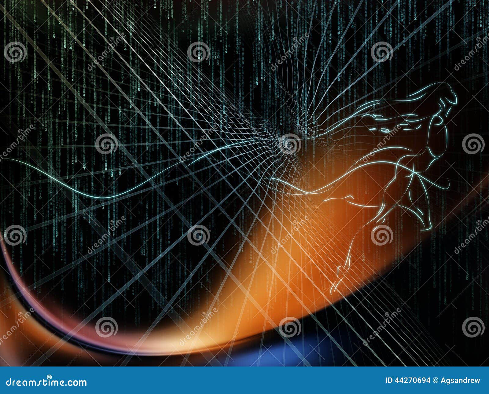 Energy of Geometry stock illustration. Illustration of metaphysical ...