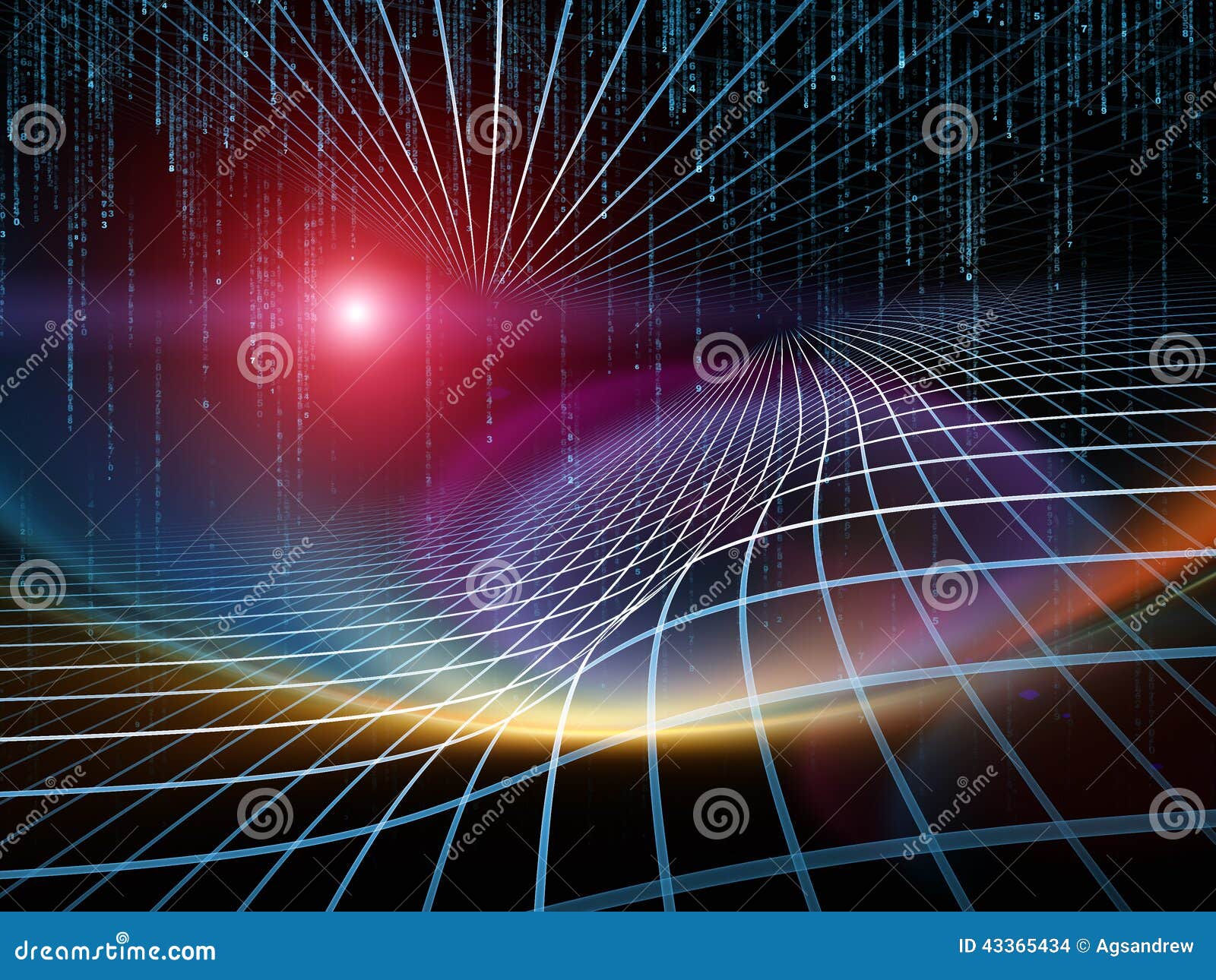 Energy of Geometry stock illustration. Illustration of composition ...