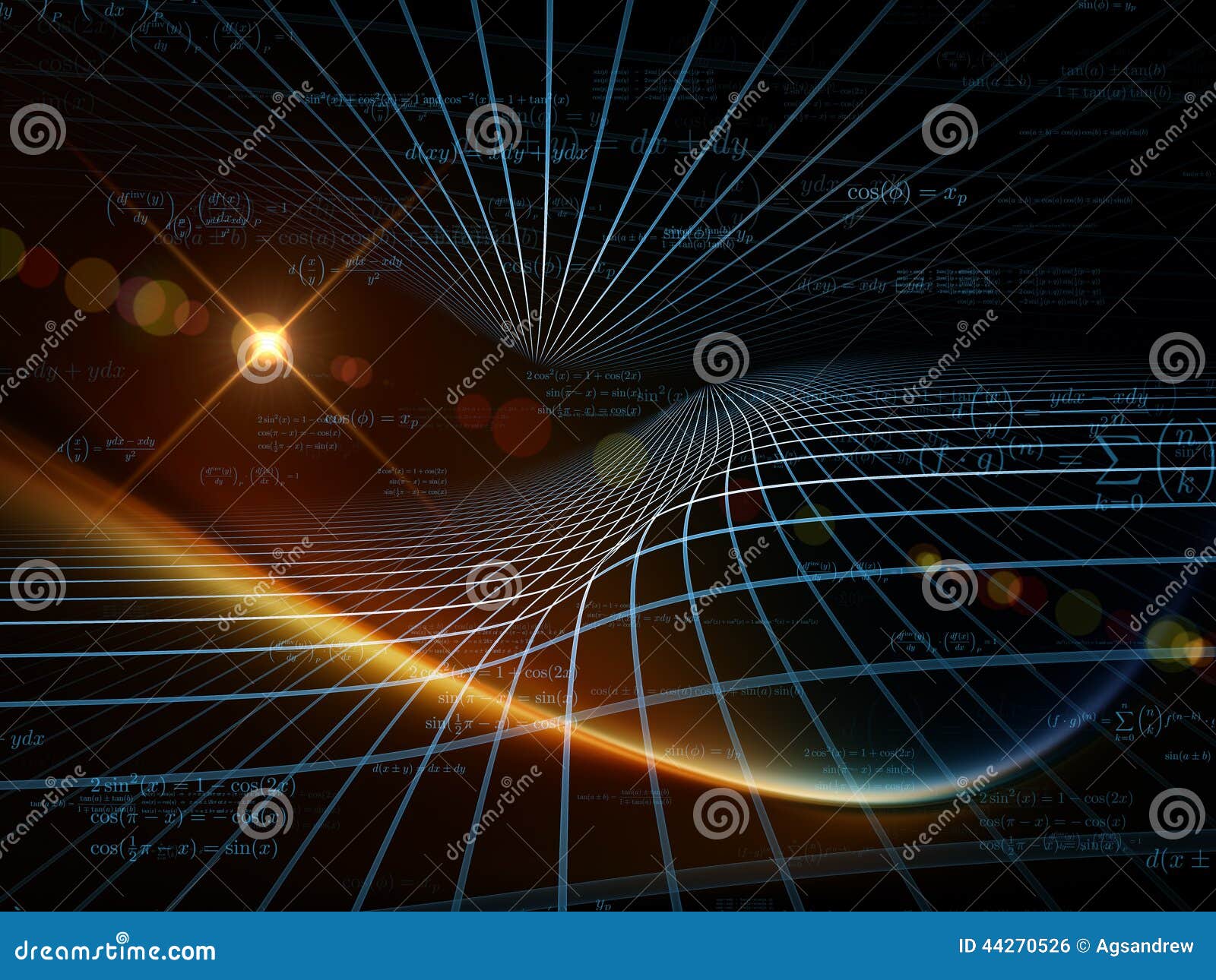 Energy of Geometry stock illustration. Illustration of grid - 44270526