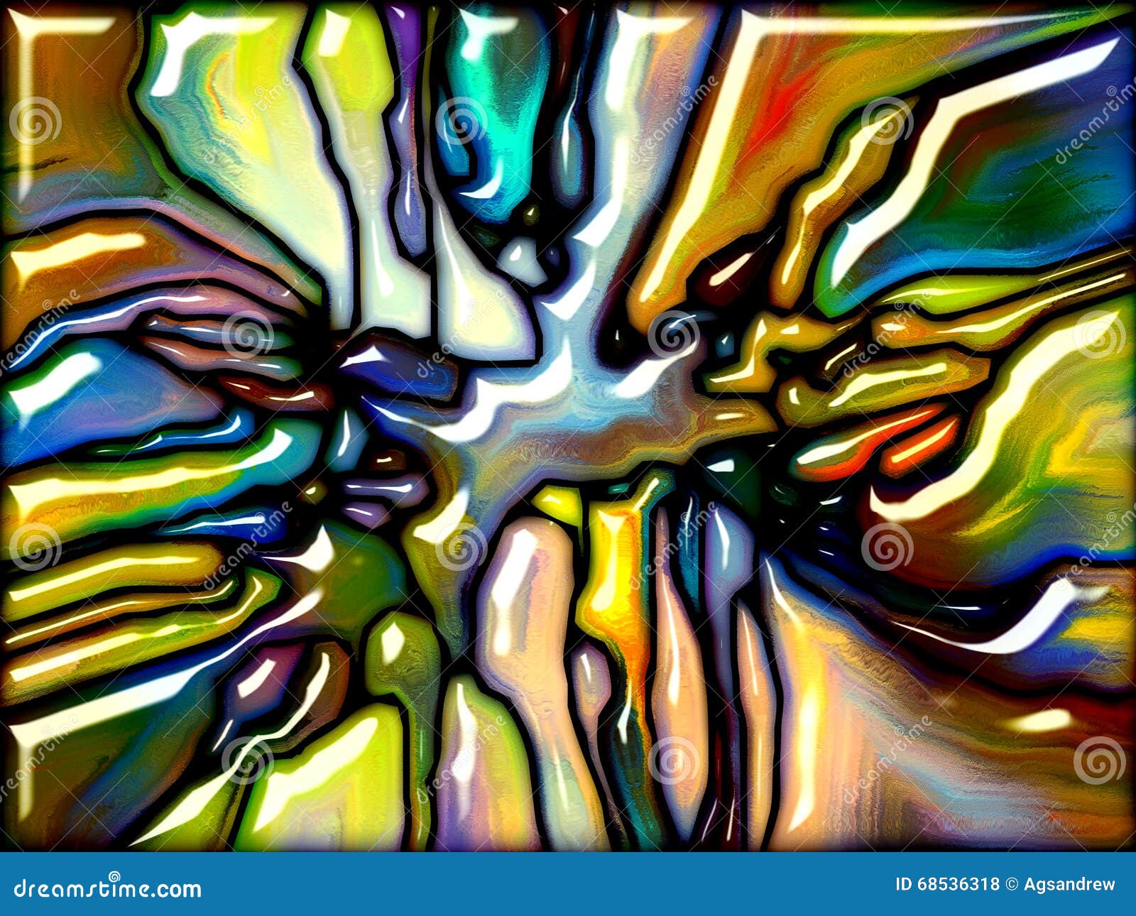 Energy of Glass stock illustration. Illustration of metaphor - 68536318